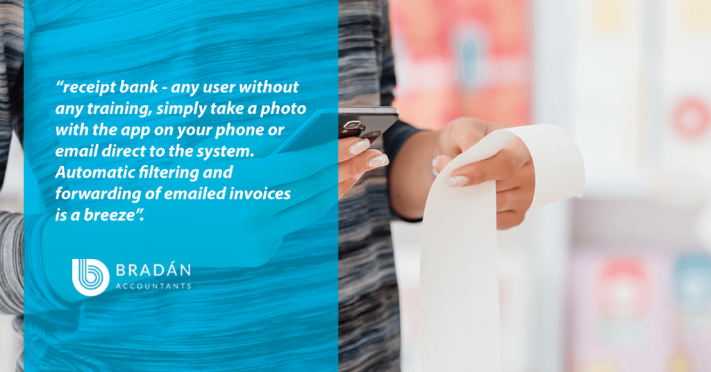 Receiptbank – Simple paperless bookkeeping - Bradán Accountants